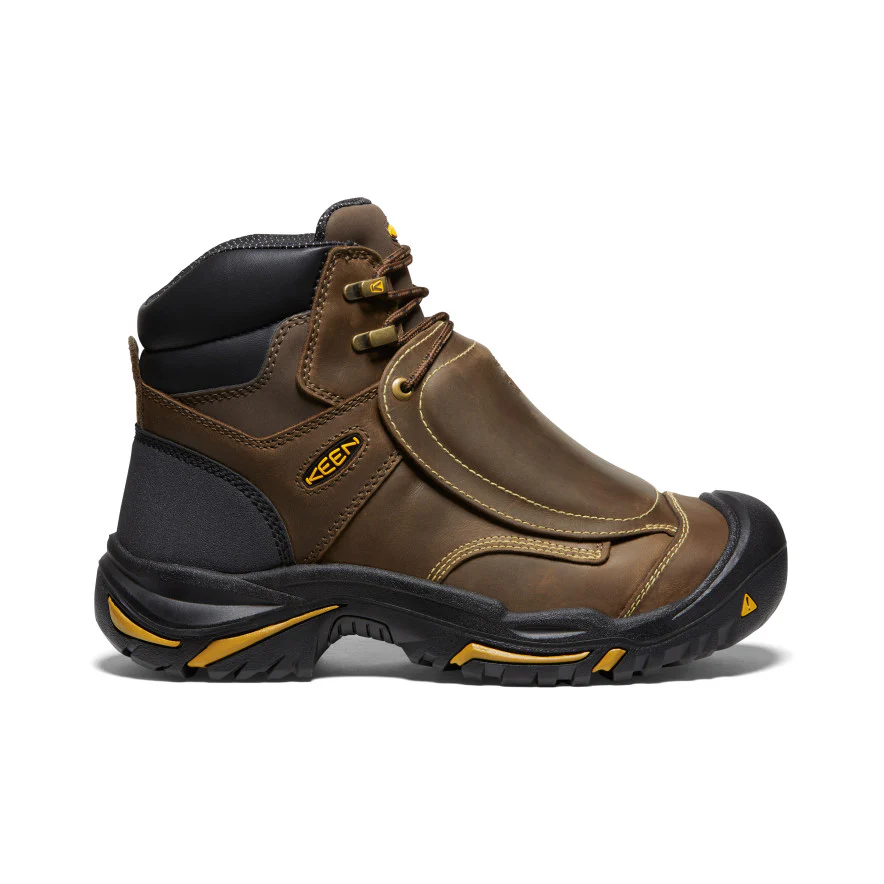 Men's Mt Vernon 6" MET Waterproof Boot (Steel Toe) | Cascade Brown ...